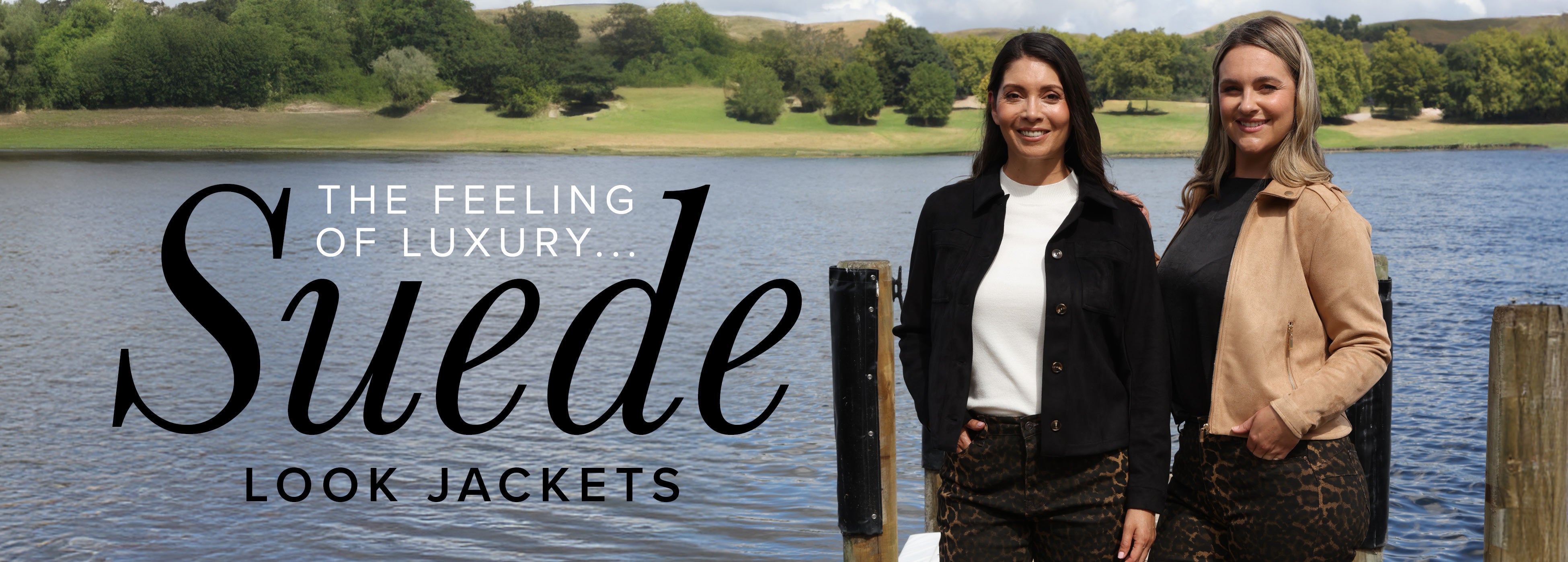 The Feeling of Luxury... Suede Look Jackets