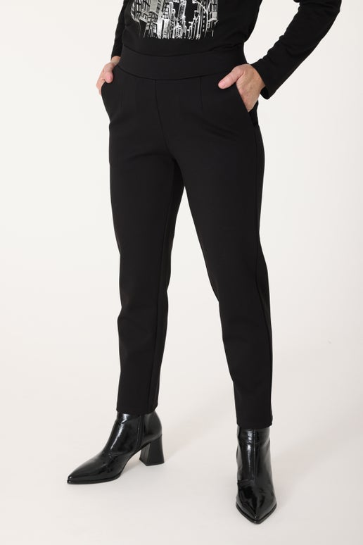 Ponti Extra Short Pant in Black | Caroline Eve