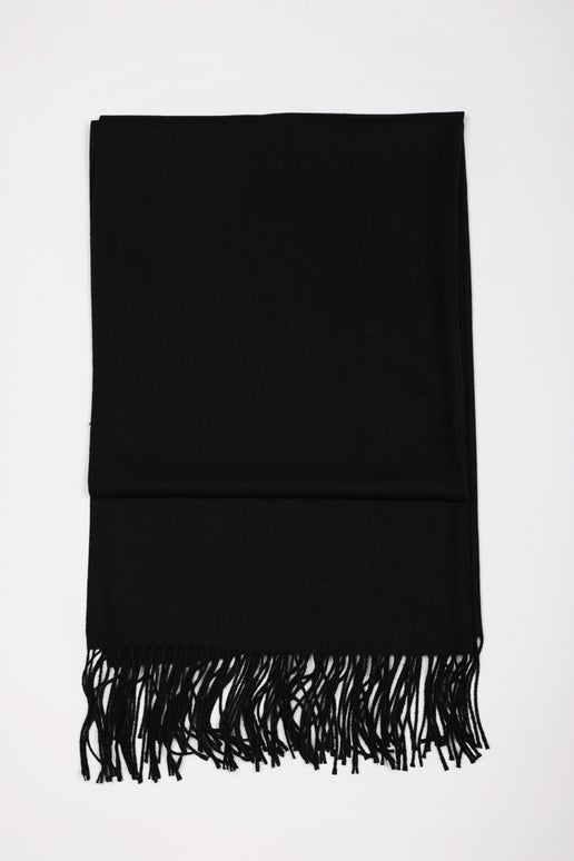 Winter Scarf in Black | Caroline Eve