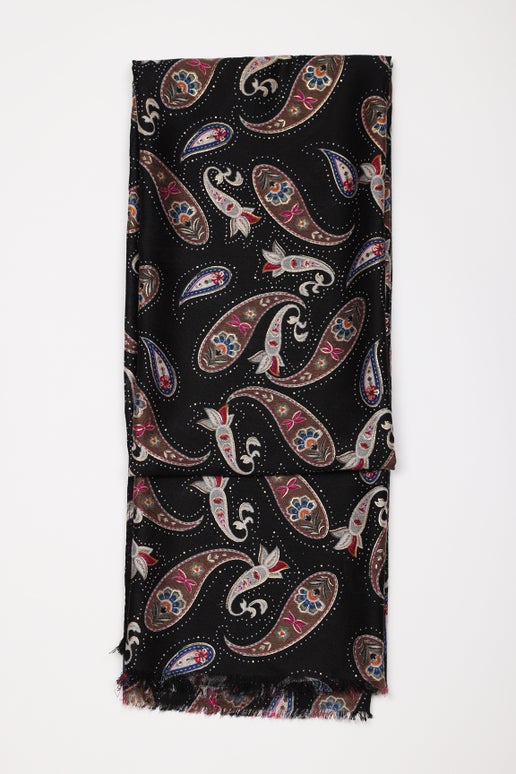 Winter Scarf in Black | Caroline Eve