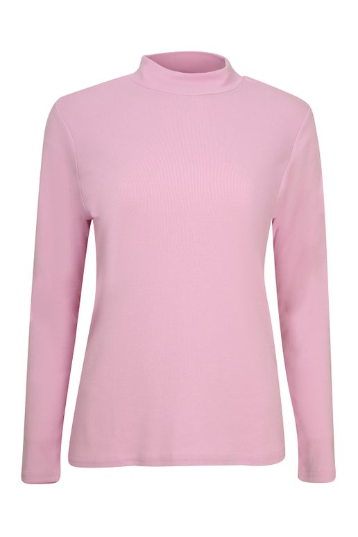 Plain Skivvies Top in Pink | Caroline Eve