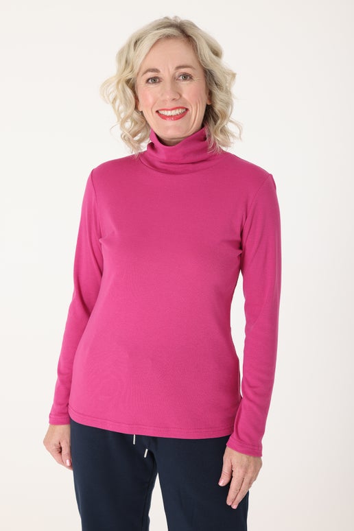 Cotton Rich Skivvies Top in Pink | Caroline Eve